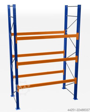 Schulte osnovni modul paletnog regala
Schulte Lagertechnik S610-M18 + LNS-Duo 110 x 50 x 2700 mm