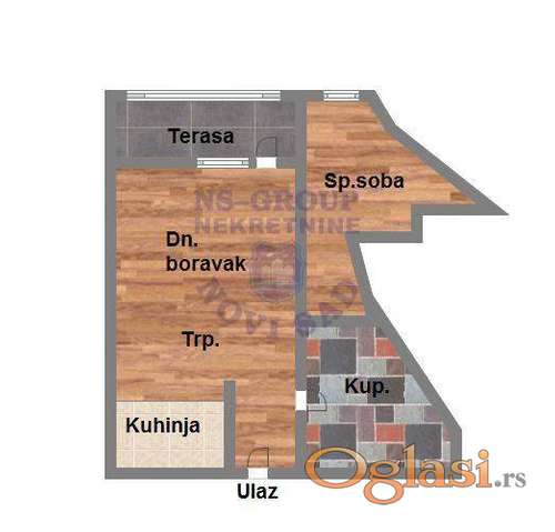 Dvosoban stan u izgradnji sa PDV-om i garazom Salajka
