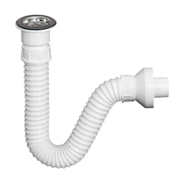 Sifon za lavabo sa inox vijkom