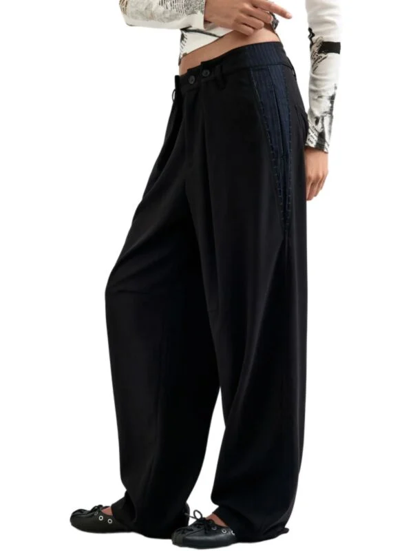 Desigual - Crne ženske pantalone