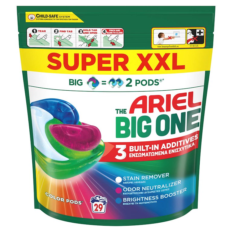 Ariel det kaps big pod color 29/1 ariel