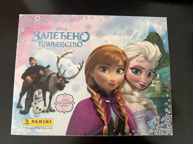 Panini Disney Zaleđeno Kraljevstvo - Popunjen album