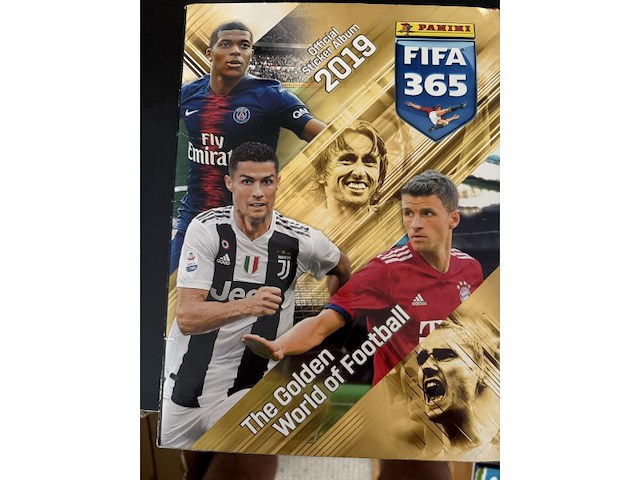 Panini FIFA 365 (2019) - 100% POPUNJEN Album sa Sličica