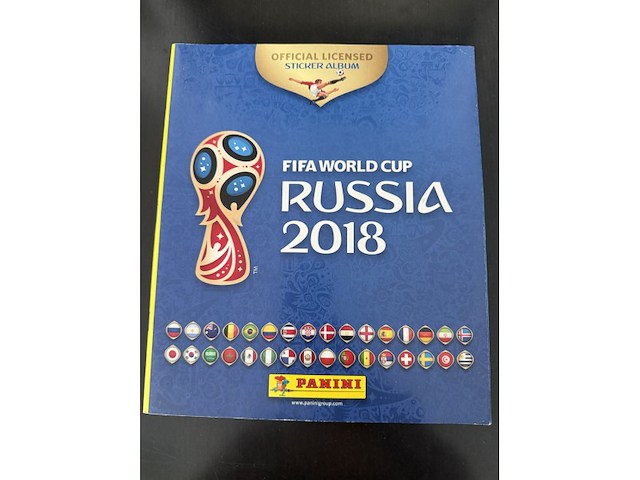 Panini World Cup Russia 2018 - POPUNJEN Album
