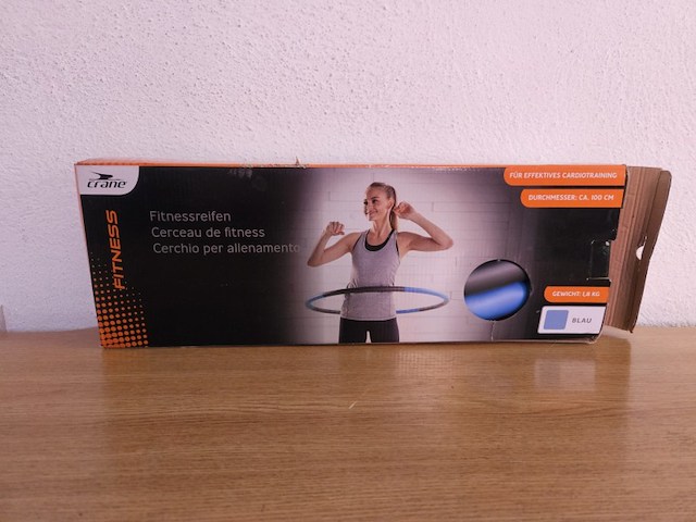 Crane fitness obruč Hula Hoop fitnes trenazer 1.8kg 100