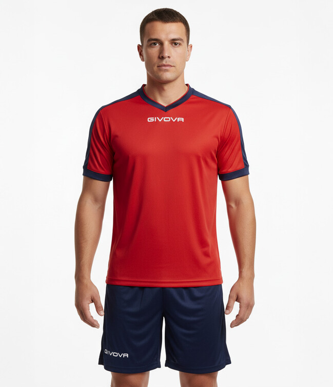 Dres KIT REVOLUTION červená-modrá 2XL