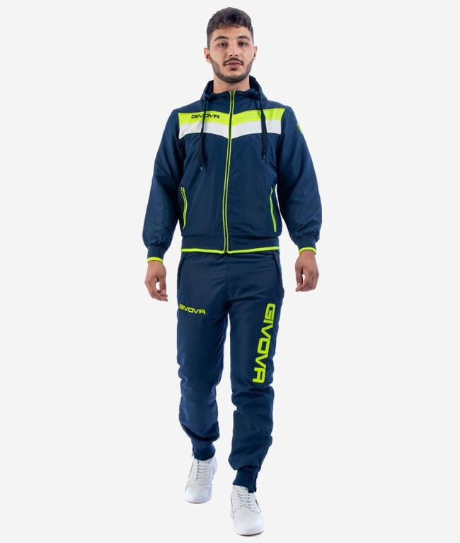 Súprava TUTA MATADOR MICROFIBRA modrá-fluo žltá XS
