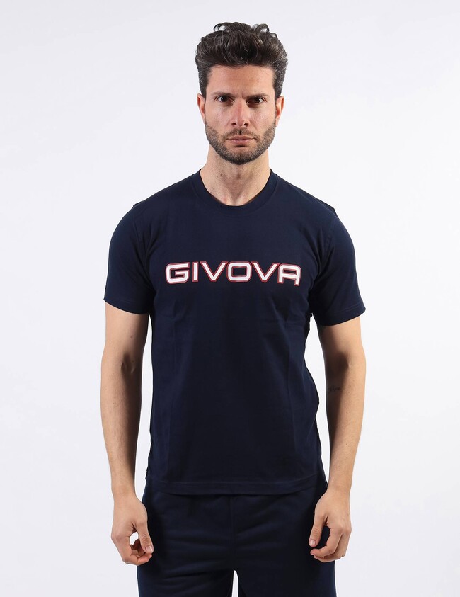 Krátke tričko T-SHIRT COTONE SPOT modrá S