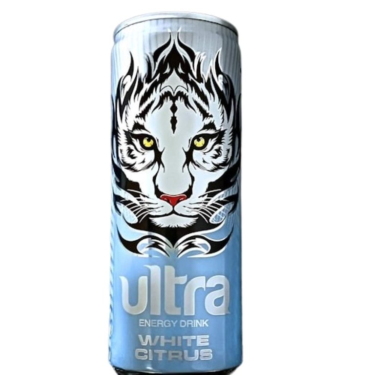 Napitak energetski ultra white citrus 0,25l can