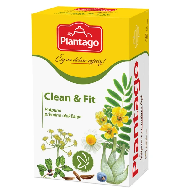 Čaj Plantago Clean & Fit 36g