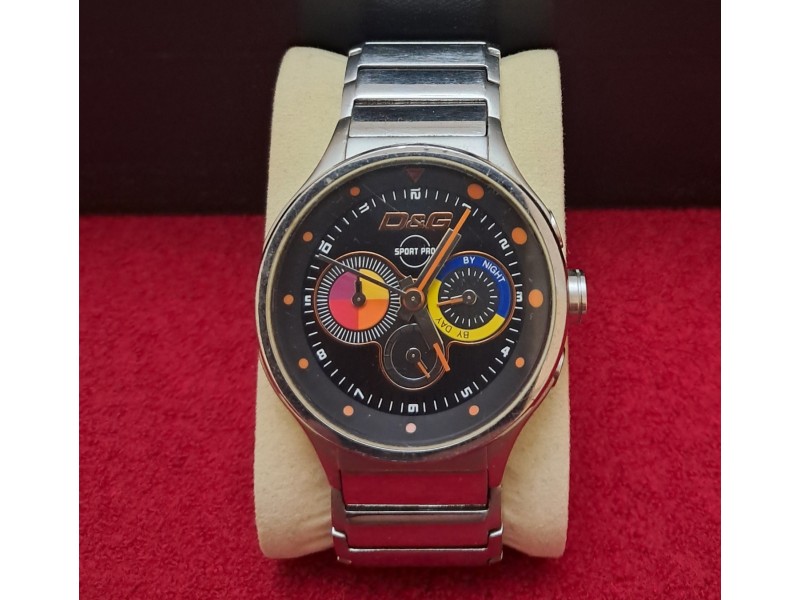 ORIGINAL DOLCE & GABBANA SPORT PRO CHRONOGRAPH DW0209