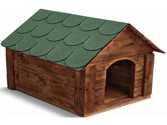 Strale Wood Products Drvena kućica za pse mala