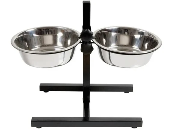 Farm Company Stalak sa dve činije podesive visina stalka po 5.7l prečnik 29cm