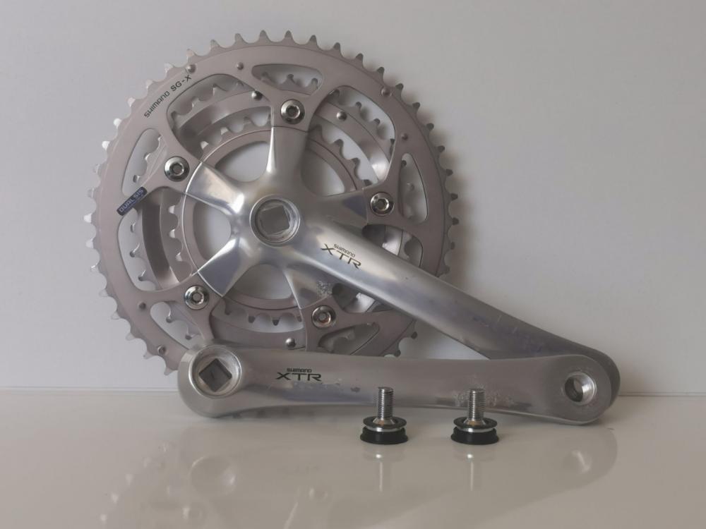 Shimano XTR FC-M900 pogon 26-36-46 175mm