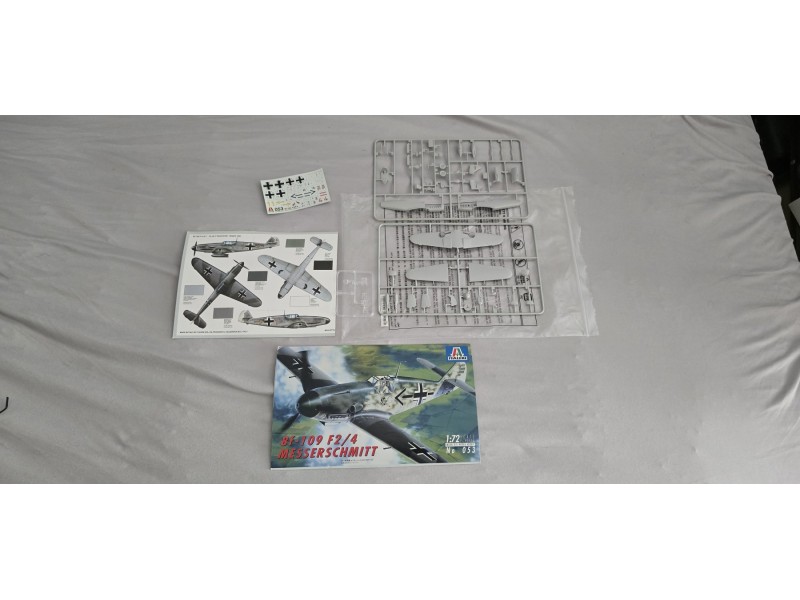 Italeri Messerschmitt Bf 109 F2 4 1:72