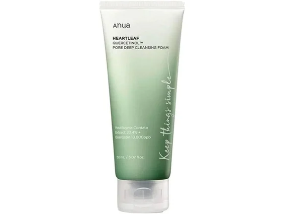 Anua Heartleaf Quercetinol Pore Deep Cleansing Foam 150ml