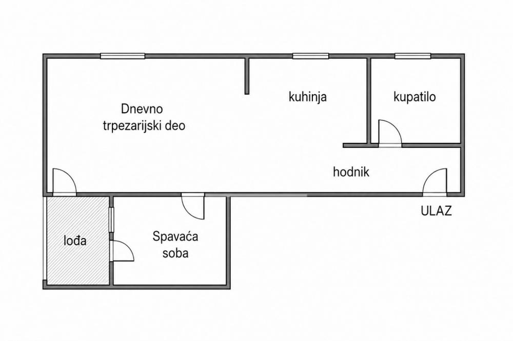 Novogradnja kod hotela Mar, 44m2 ID#25582
114.790 €