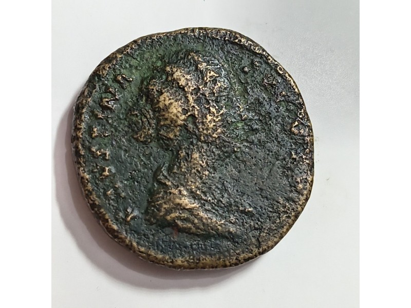 Faustina senior, sester, 31mm,24.4gr