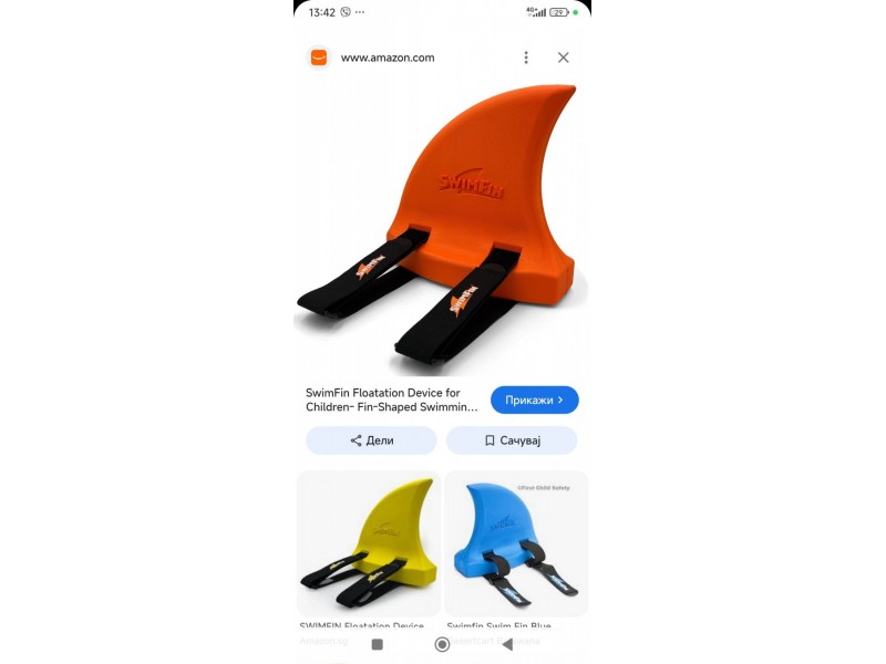 SwimFin peraje za učenje plivanja