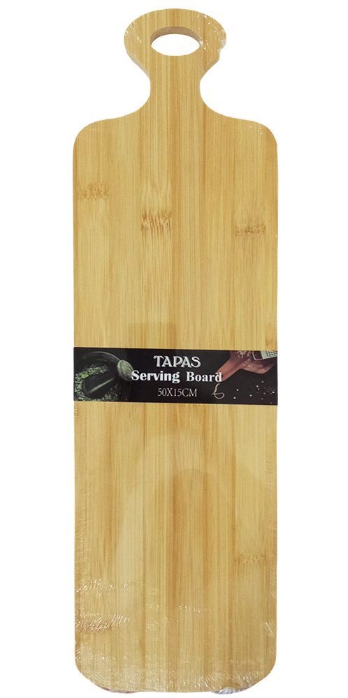 DASKA ZA SECENJE I SERVIRANJE OD BAMBUSA 50X15CM