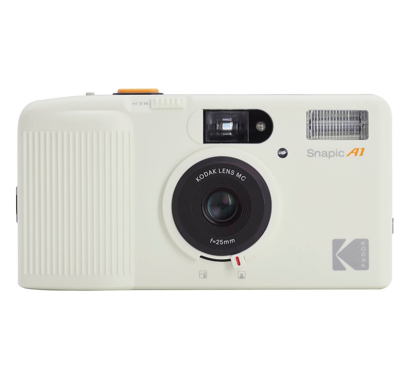 Kodak Snapic A1 35mm Film Camera (Ivory White)