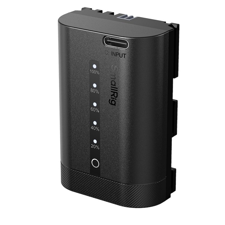 SmallRig 5298 USB-C Camera Battery with Power Display for Canon LP-E6P