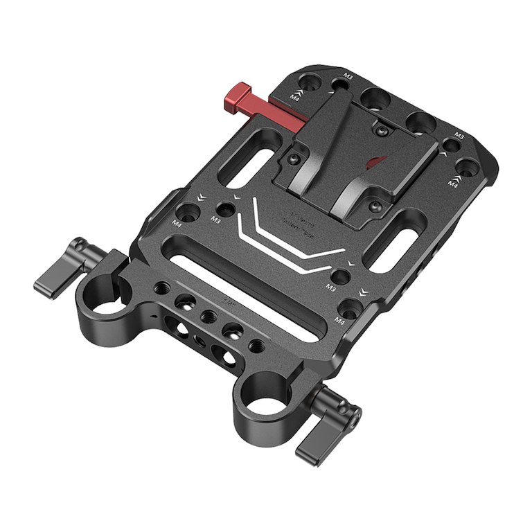 SmallRig 3016 Battery Plate V-Mount w Rod Clamp