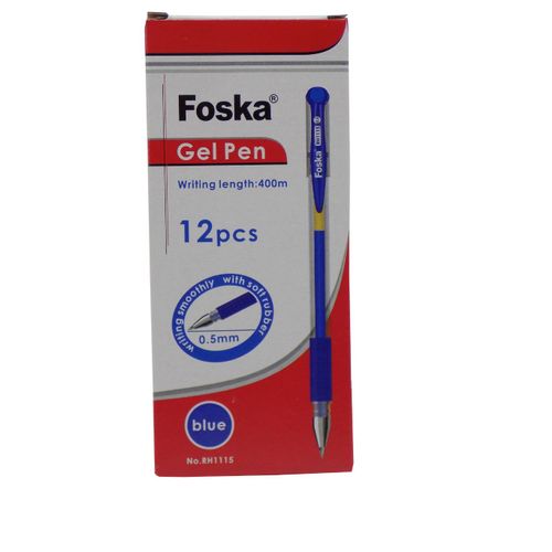 Foska gel olovka plava 1/12