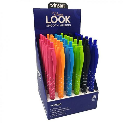 Vinson hemijska olovka 3202 Look Mix plava