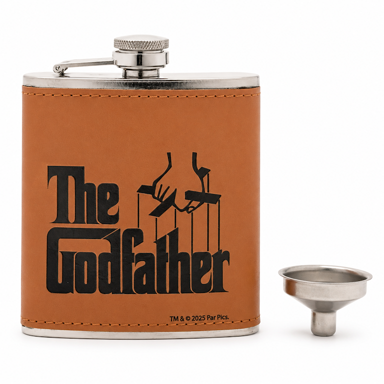 Pljoska - Movie, The Godfather, PU Logo