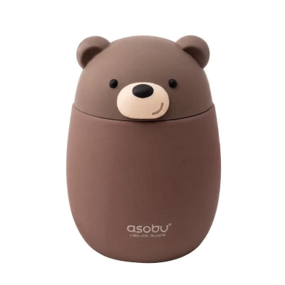 Termos za hranu - Bestie Food, Brown Bear, 600 ml