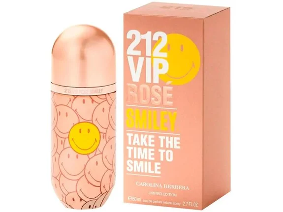 Carolina Herrera 212 VIP Rosé Smiley EDP 80ml