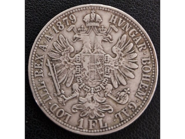 1 Florin 1879, Srebro