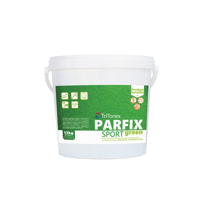 TRITONEX Parfix sport green 2K lepak za veštačku travu 13 kg
