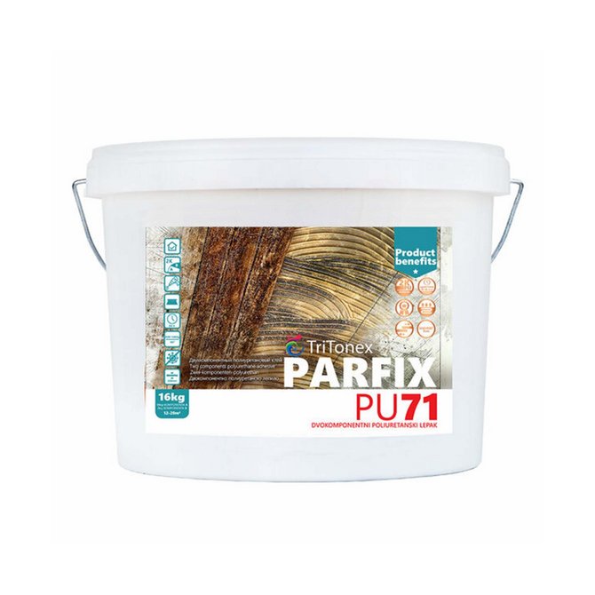 PARFIX 2K poliuretanski lepak za parket 16kg PU71