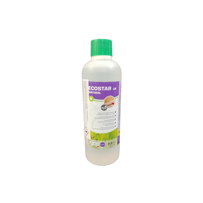 ECOSTAR poliuretanski lak na vodenoj bazi 2K Natural-B 0.5l