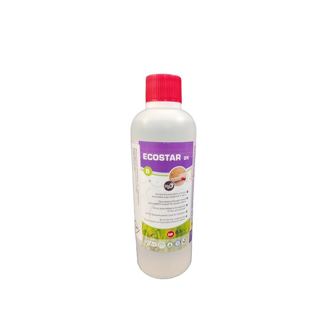 ECOSTAR poliuretanski lak na vodenoj bazi 2K OP-B 0.5l