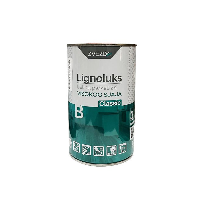 ZVEZDA lignoluks lak za parket classic 2K B