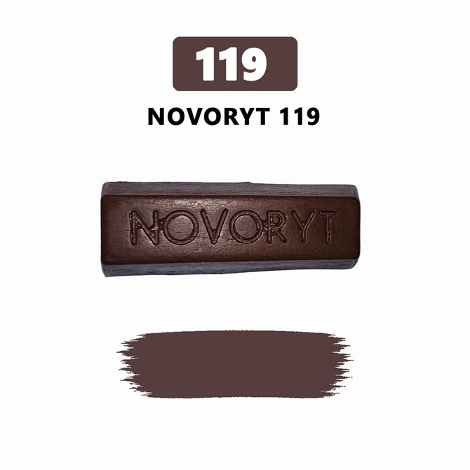 NOVORYT kit za topljenje orah svetli 119