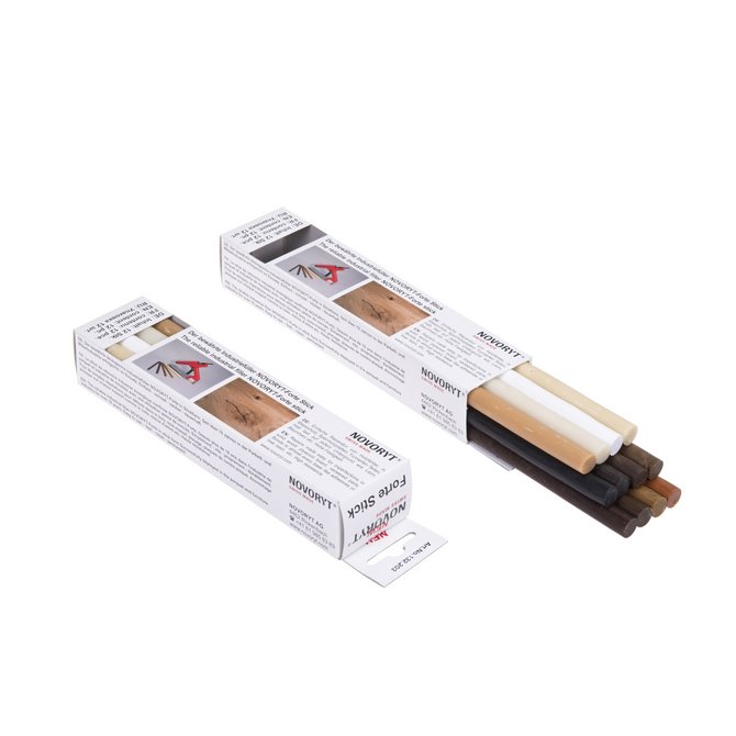 NOVORYT štapići voska za popravku parketa/drveta 12kom