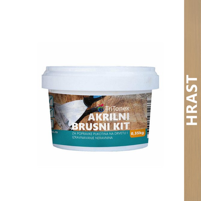 TRITONEX akrilni brusni kit 0.35kg hrast