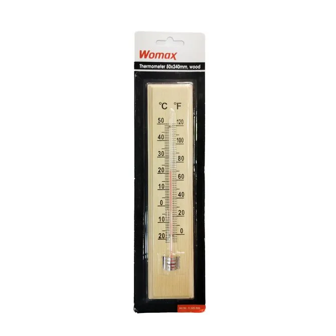 WOMAX Termometar drveni 240mm