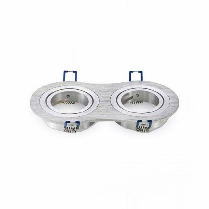 V-TAC rozetna VT-783RD GU10 IP20 1x2 holders