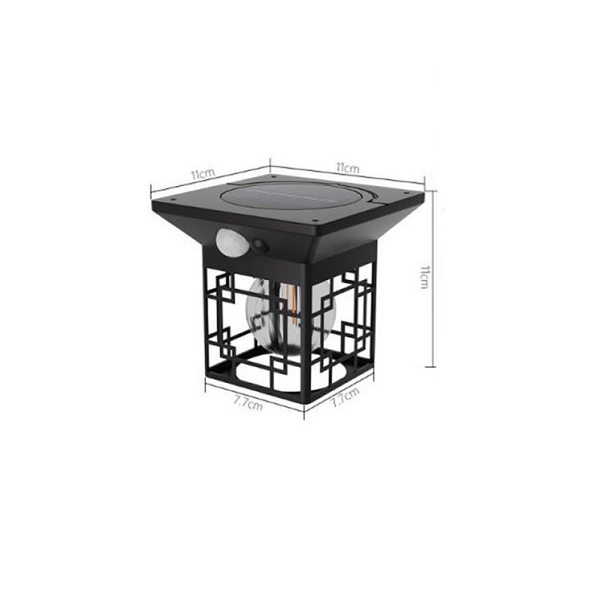 ELEMENTA solarna lampa sa senzorom pokreta 20461-5679