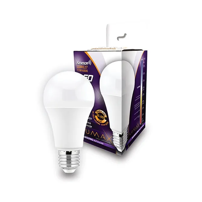 LUMAX Led sijalica 27-11W senzor