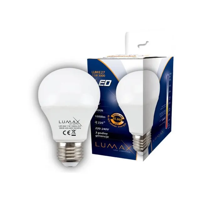 LUMAX LED SIJALICA E27 11-13W
