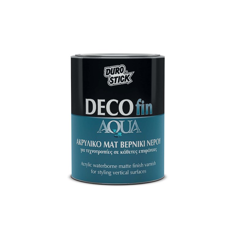 DECOFIN lak za drvo na vodenoj bazi mat 0.75 l