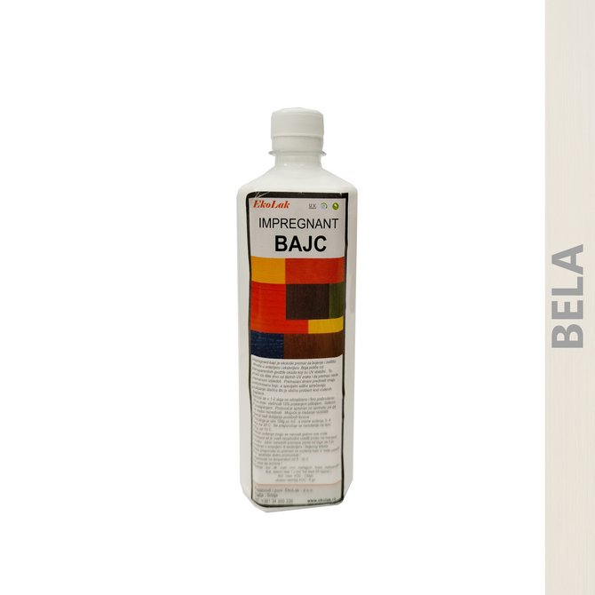 EKOLAK akrilni bajc za drvo beli 0.5l