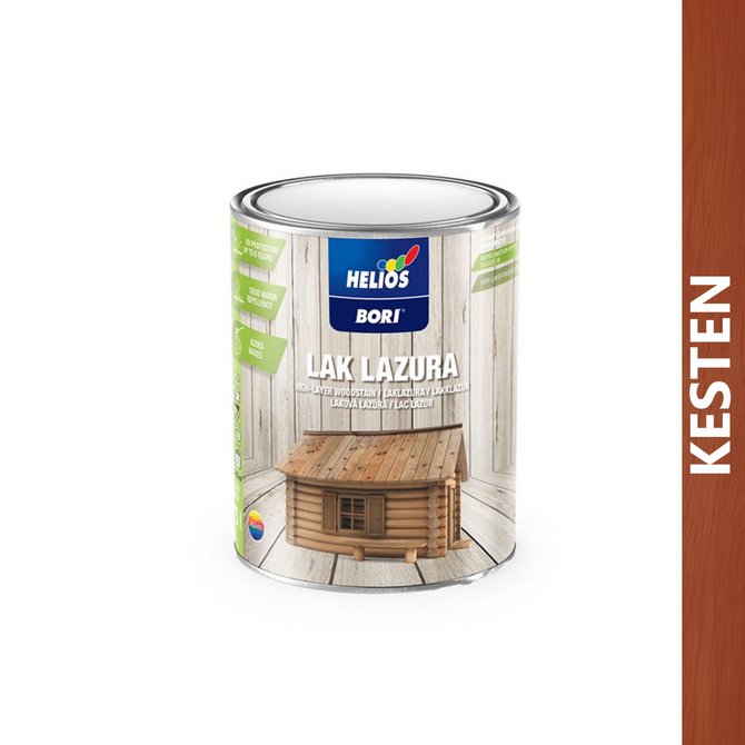 BORI lak lazura 0.75l kesten