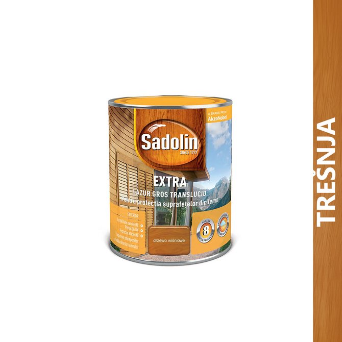 SADOLIN Extra za drvo sa voskom trešnja 0.75l